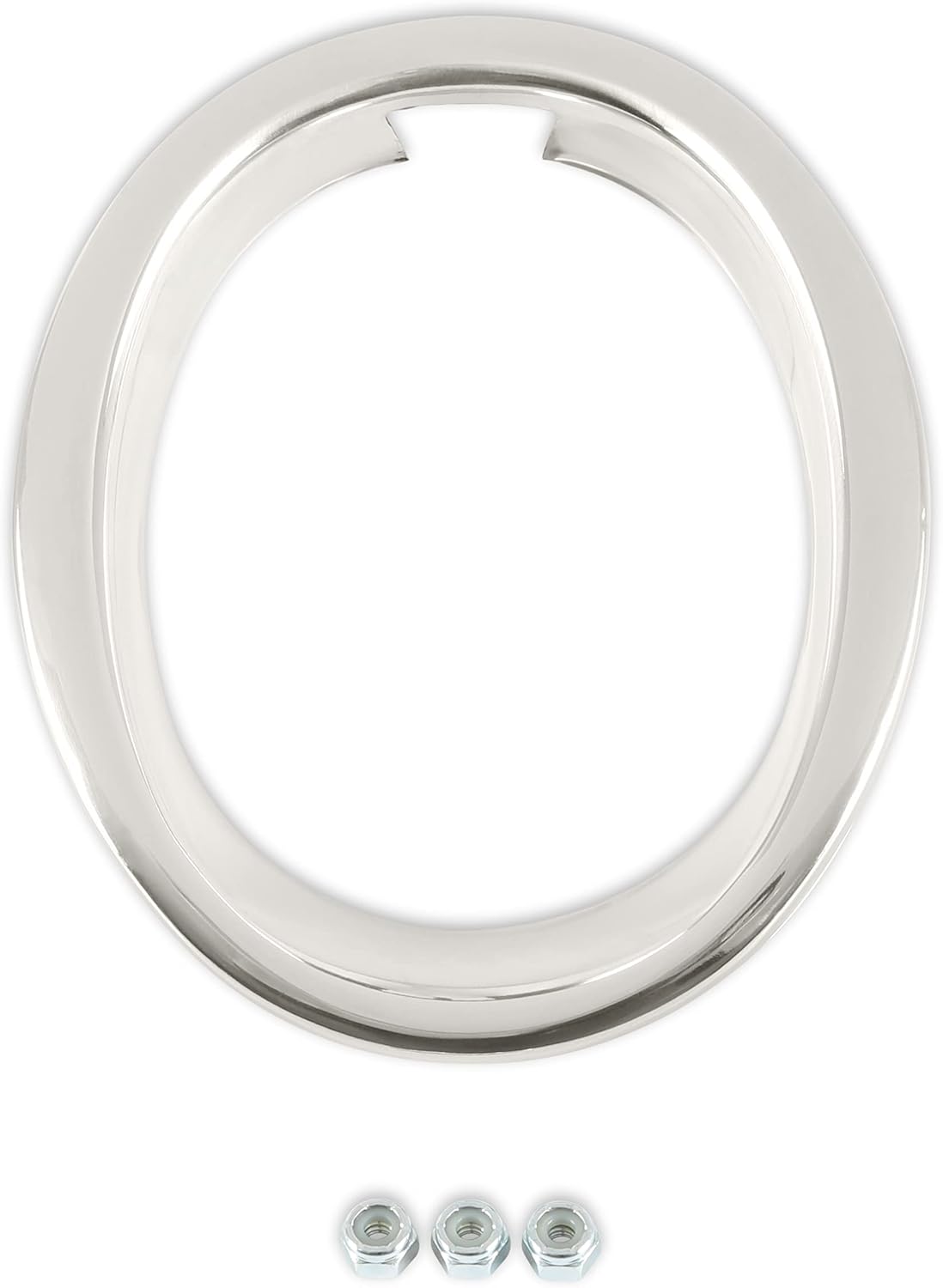 Amazon.com: Scott Drake Exhaust Trim Ring in Polished Stainless Steel ...