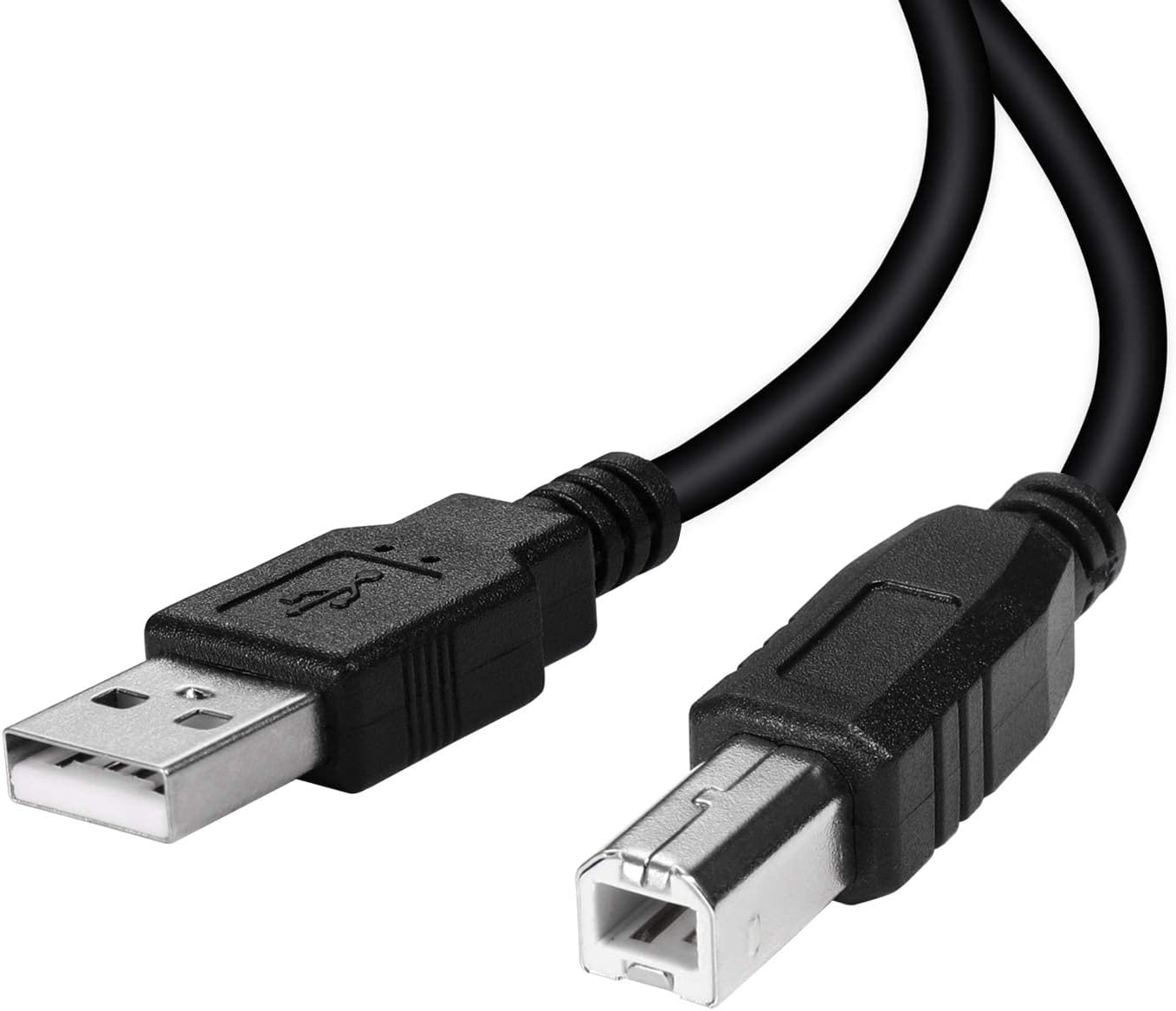 StarTech.com 2m USB 2.0 A to B Cable - M/M - 2 Meter USB Printer Cable ...