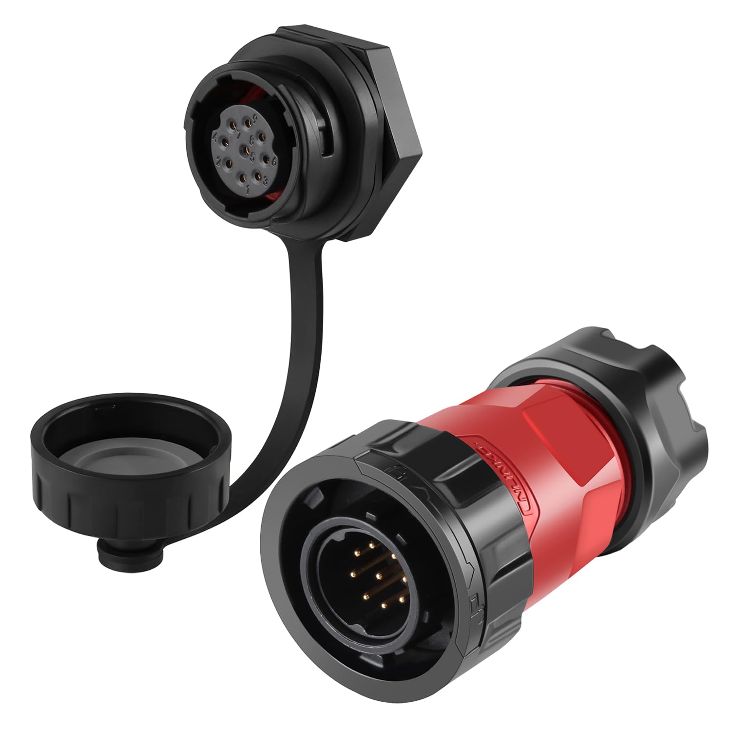 Snapklik.com : CNLINKO YM-20 Single-Hole Waterproof Connector