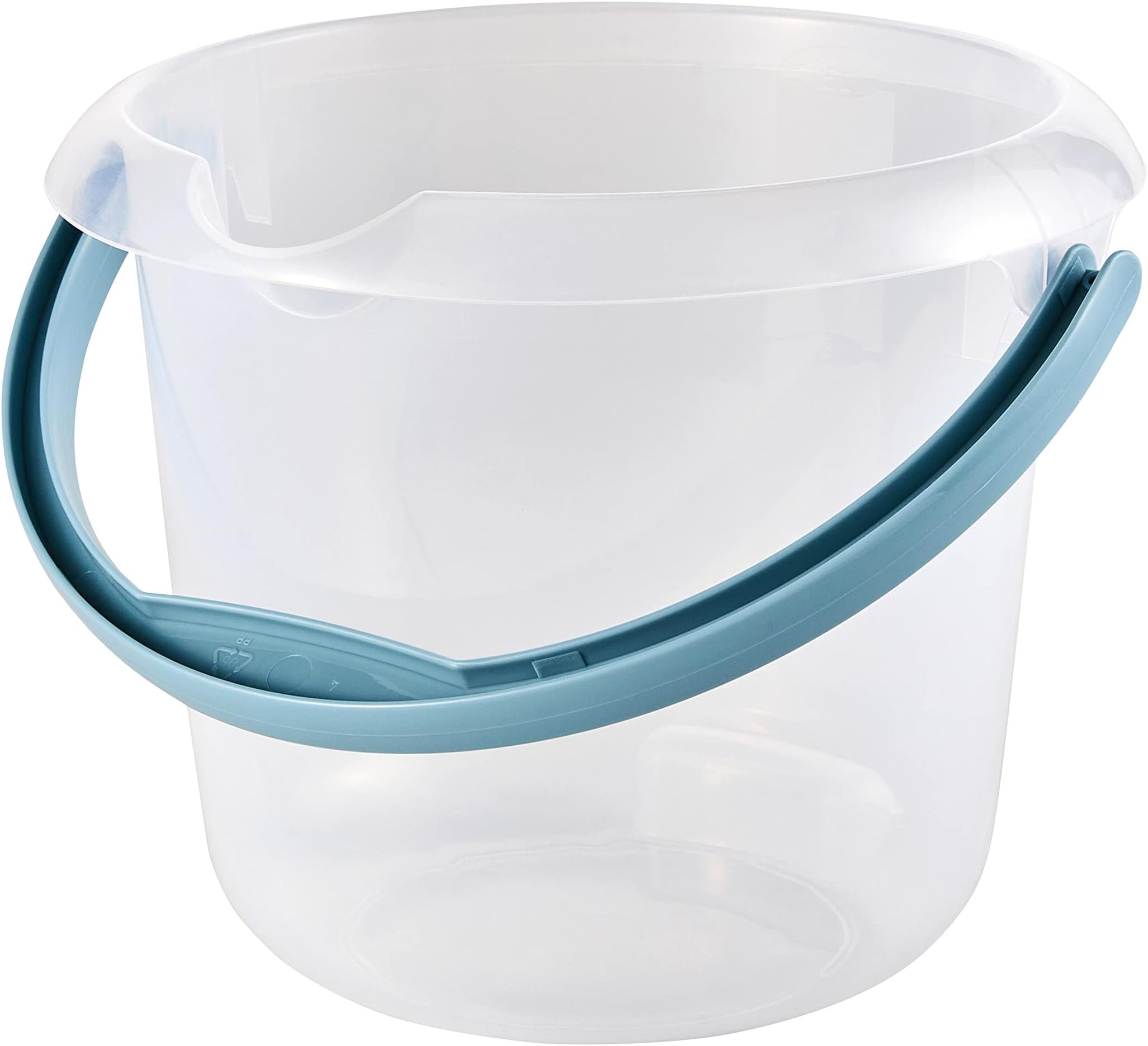 Eimer Putzeimer 5 Liter, 3 Stück Plastikeimer, Wassereimer in 3 Farben ...