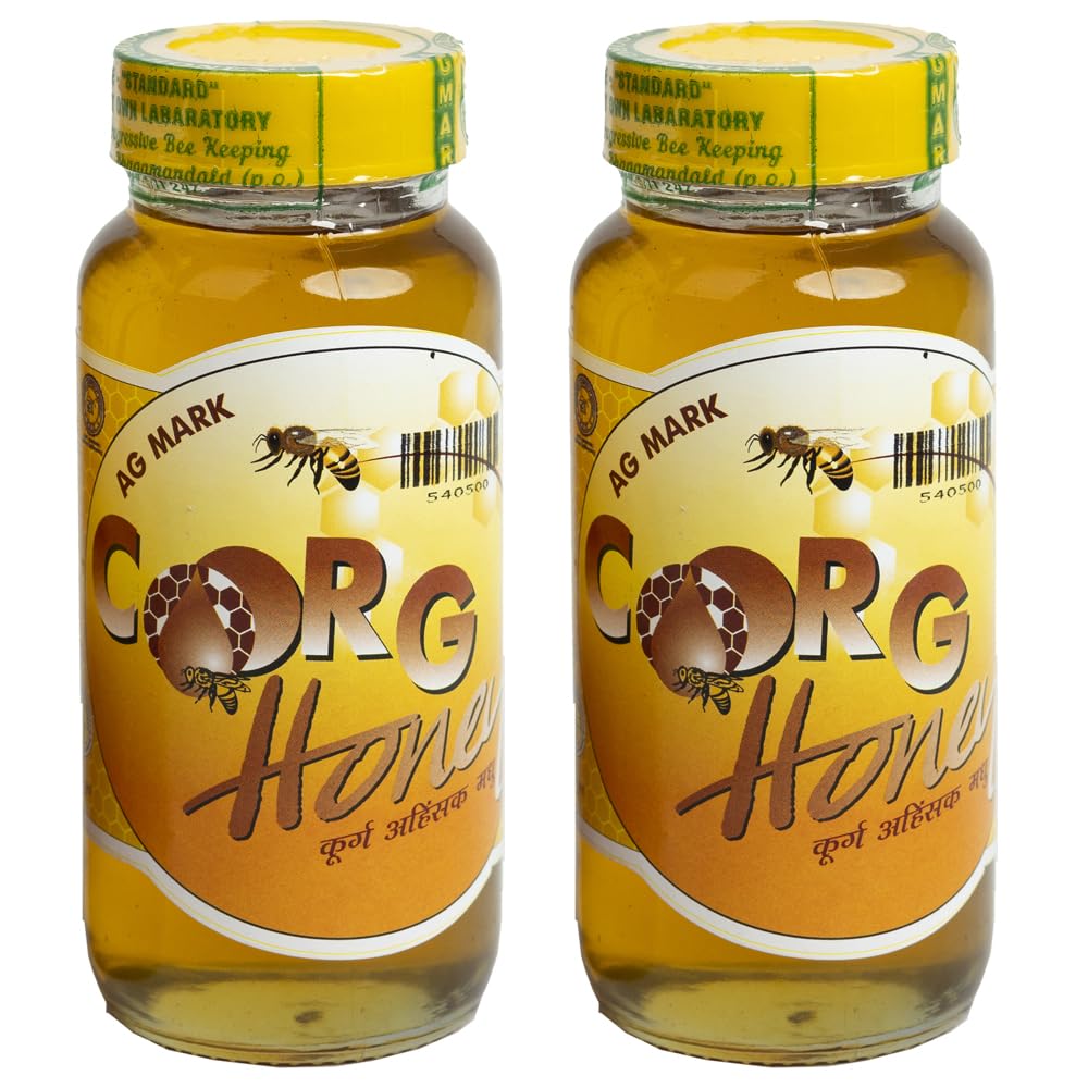AG MARK - Coorg Honey from Coorg Co-Operative Society Farm - 500ml * 2 ...
