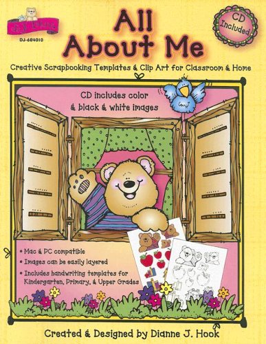 All About Me: Creative Scrapbooking Templates & Clip Art for Classroom ...