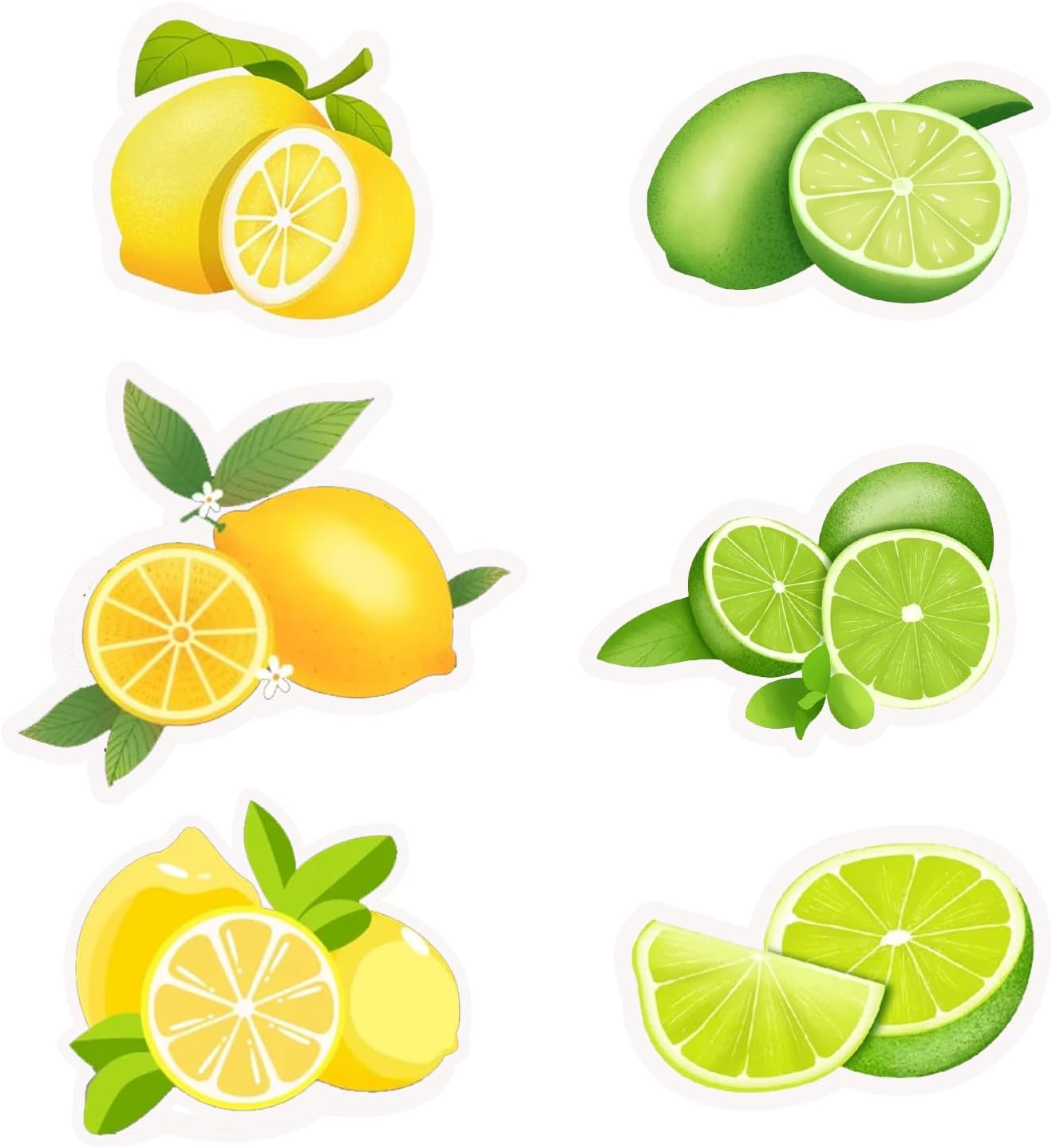Amazon.com : 2.5 Inch Lemon Stickers Fruit Stickers for Birthday Party ...