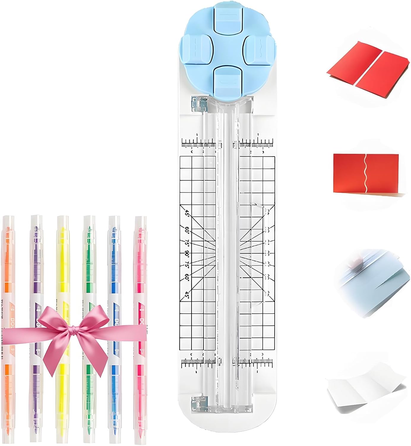 Amazon.com : Duomiluo 4 in 1 Paper Cutter, Duomiluo Paper Cutter 4 in 1 ...