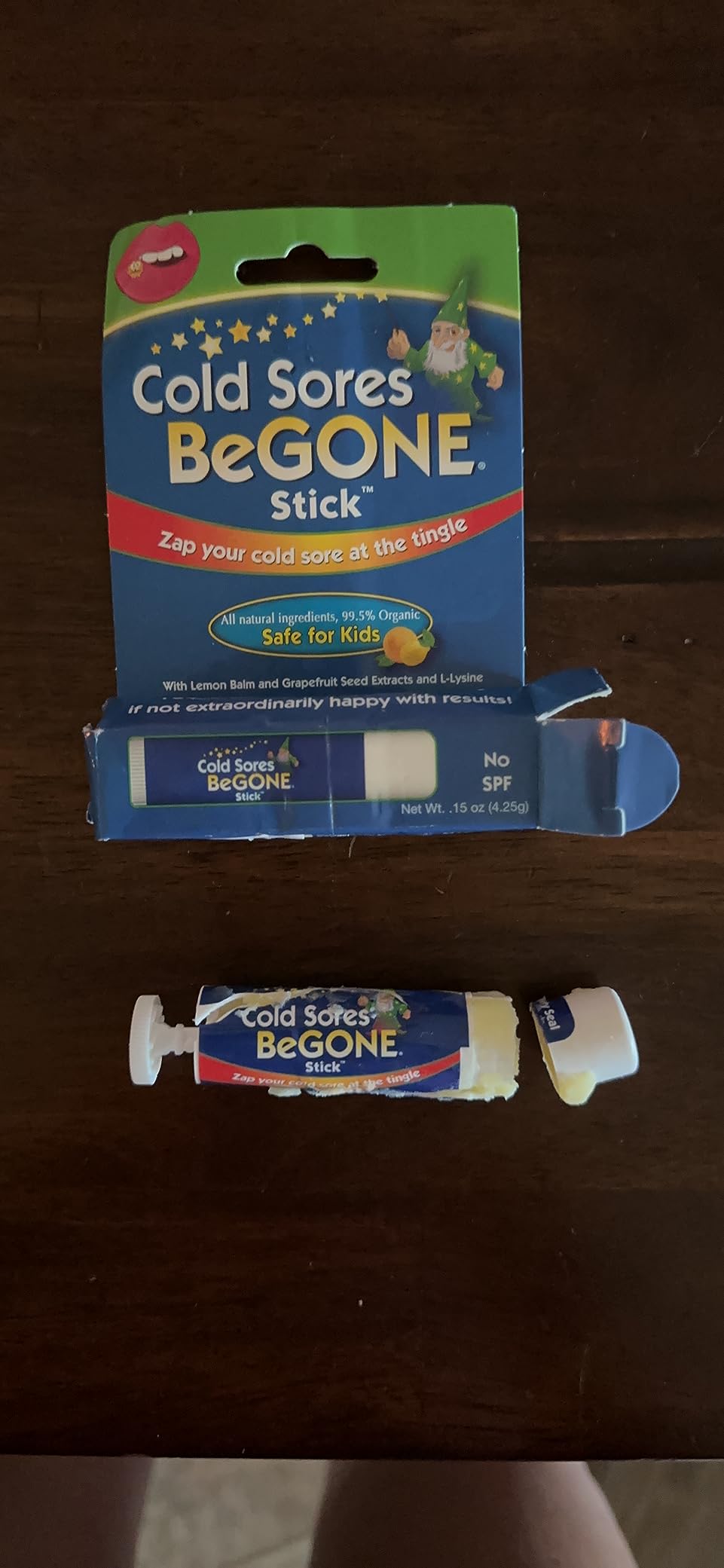 Amazon.com: Cold Sores Begone Cold Sore Treatment 1 Stick 0.15 Ounce ...
