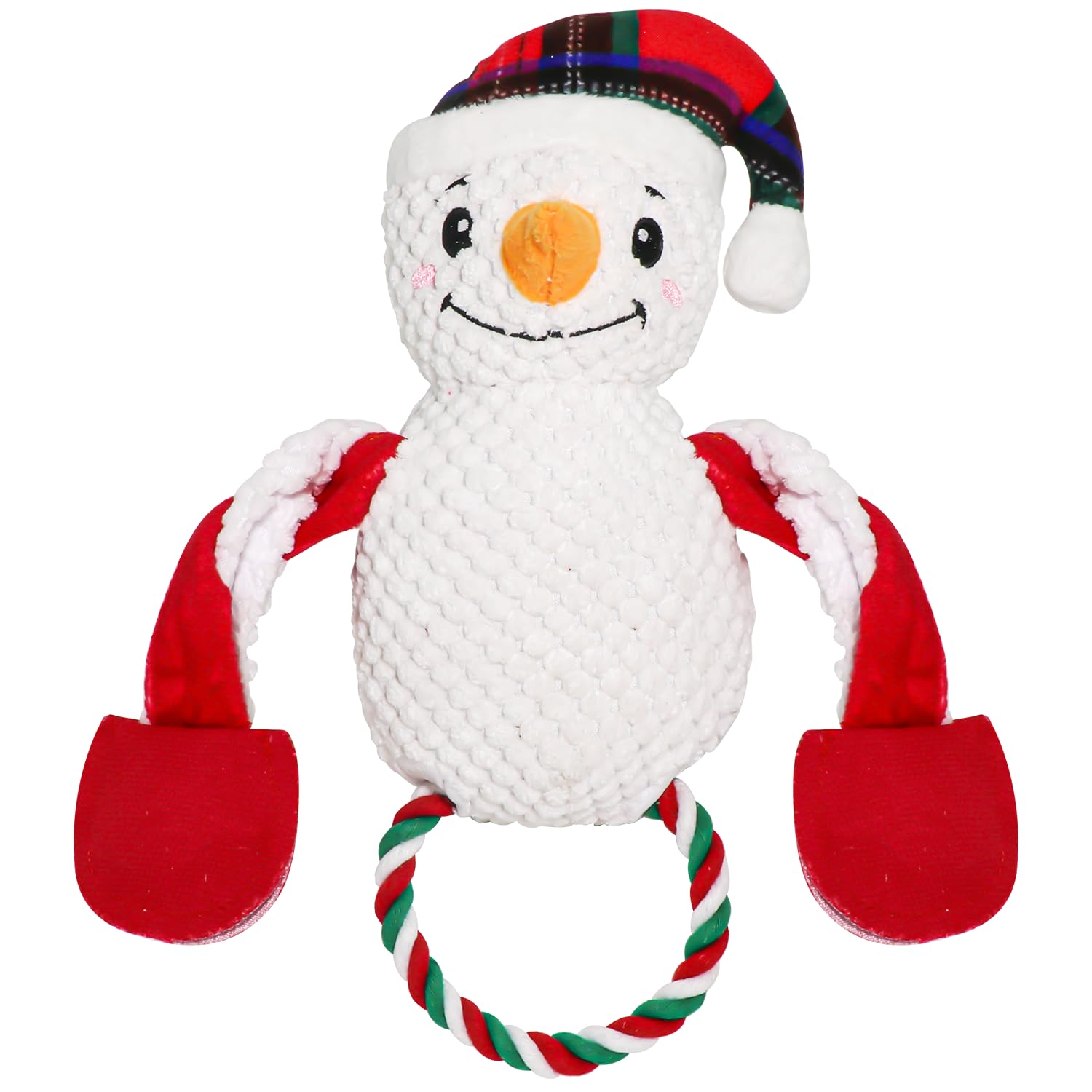 Pet Supplies : Christmas Dog Toys, 3 Pack Squeaky Plush Stuffed Dog ...