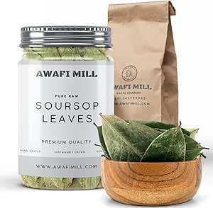 AWAFI MILL Soursop Graviola Tea Leaves | Hand-Picked from Backyard ...