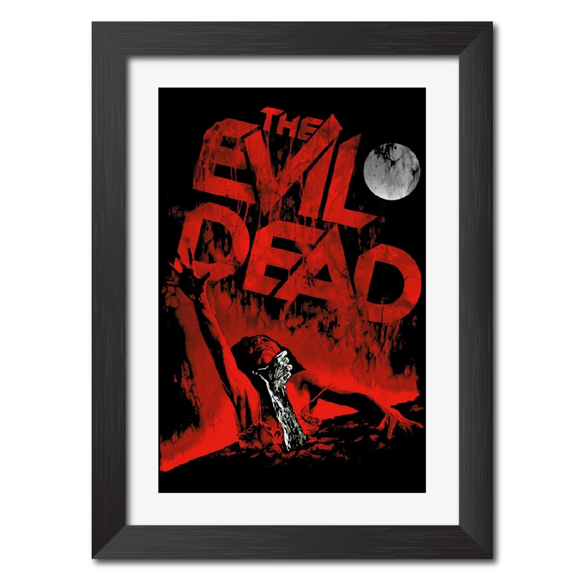 inspire TA Evil Dead Horror Movie Poster Minimal Art Poster Painting ...
