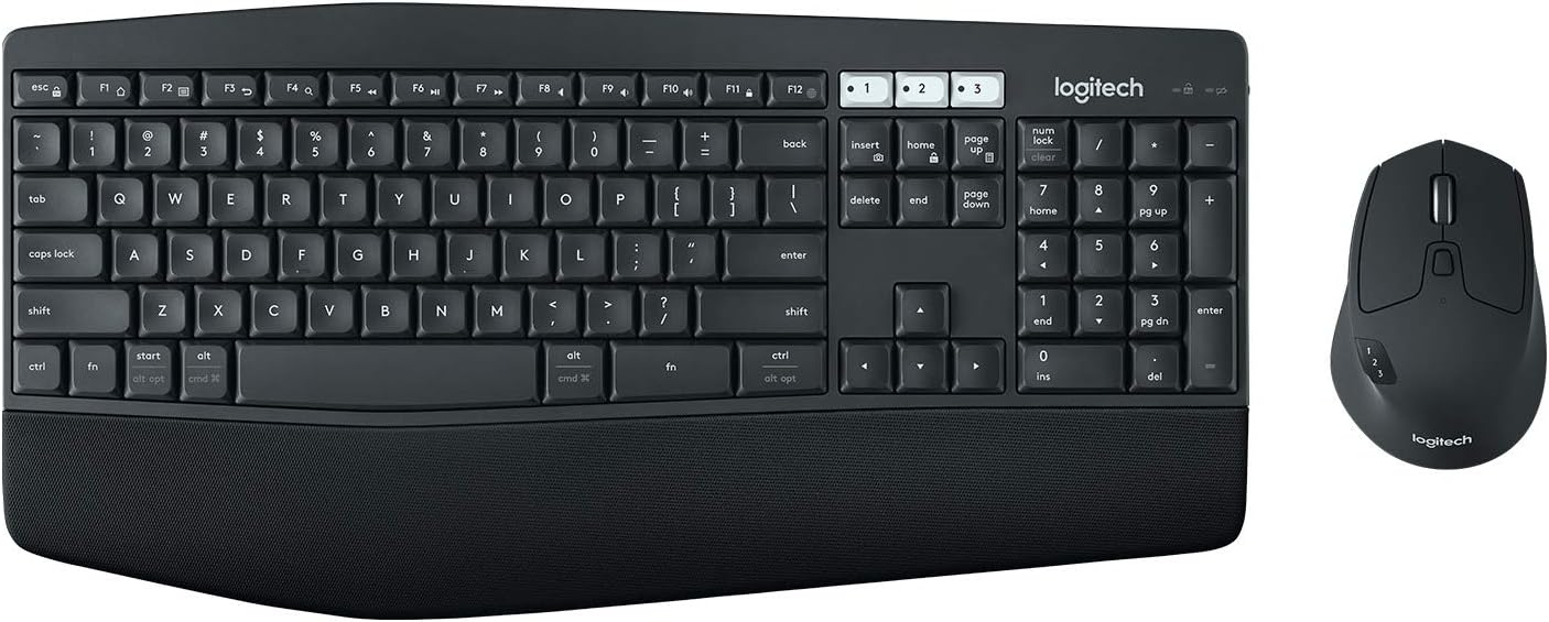 Amazon.com: Logitech Wireless Combo MK260 with Keyboard and Mouse ...
