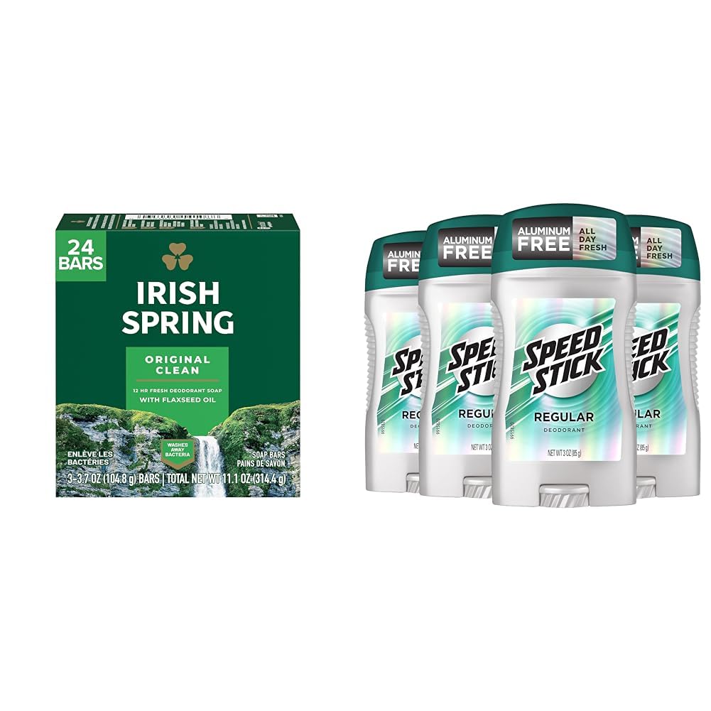 Amazon.com : Irish Spring Bar Soap for Men, Original Clean, Smell Fresh ...