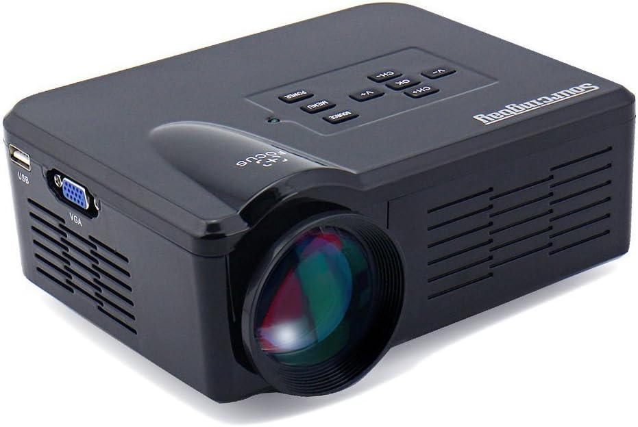 Amazon.com: Sourcingbay PRJ-BL35-B Portable Mini LED Home Theater ...