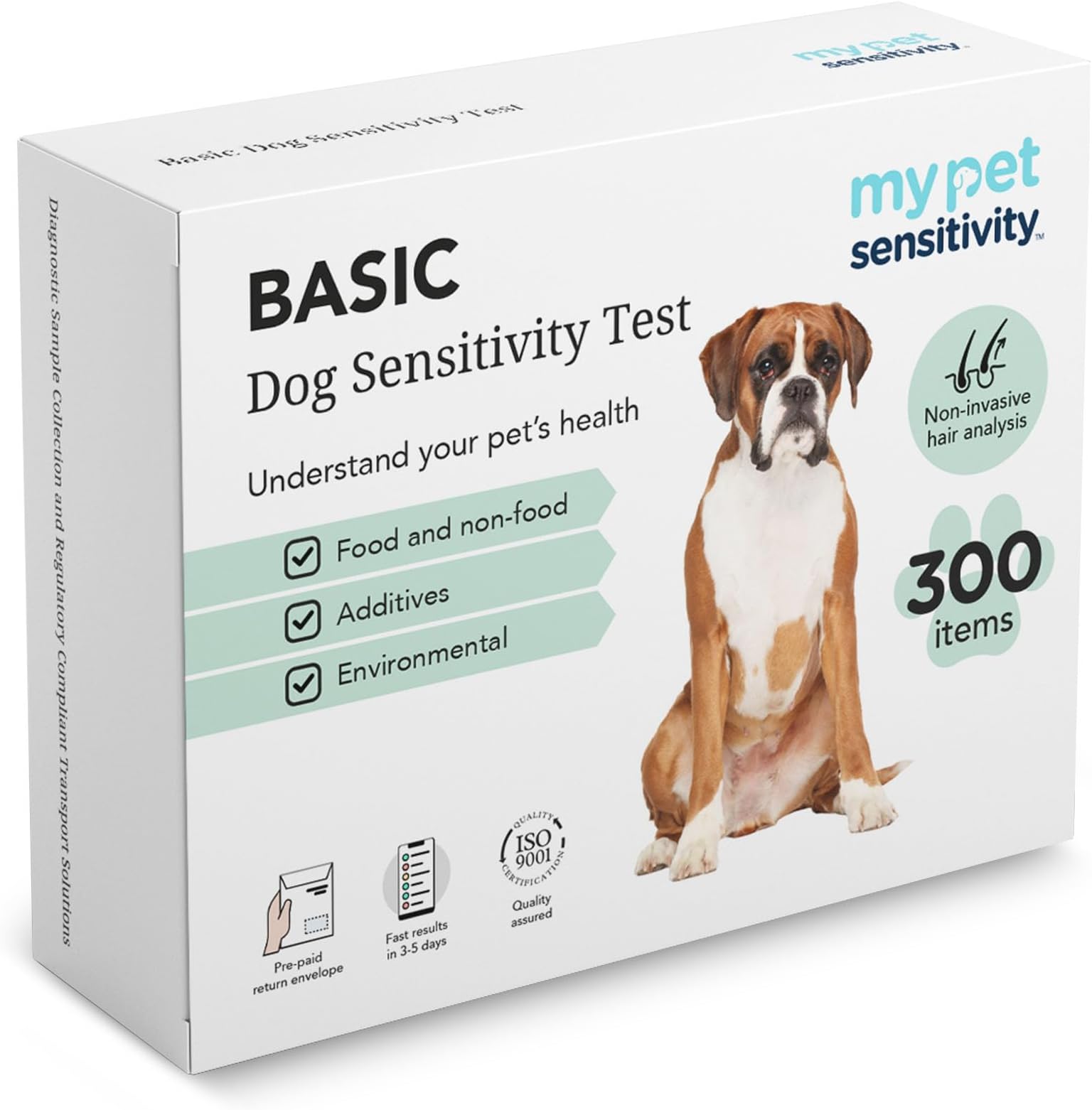 Dog Allergy Test for 118 Allergens - Home Sample Collection Kit for 1 ...