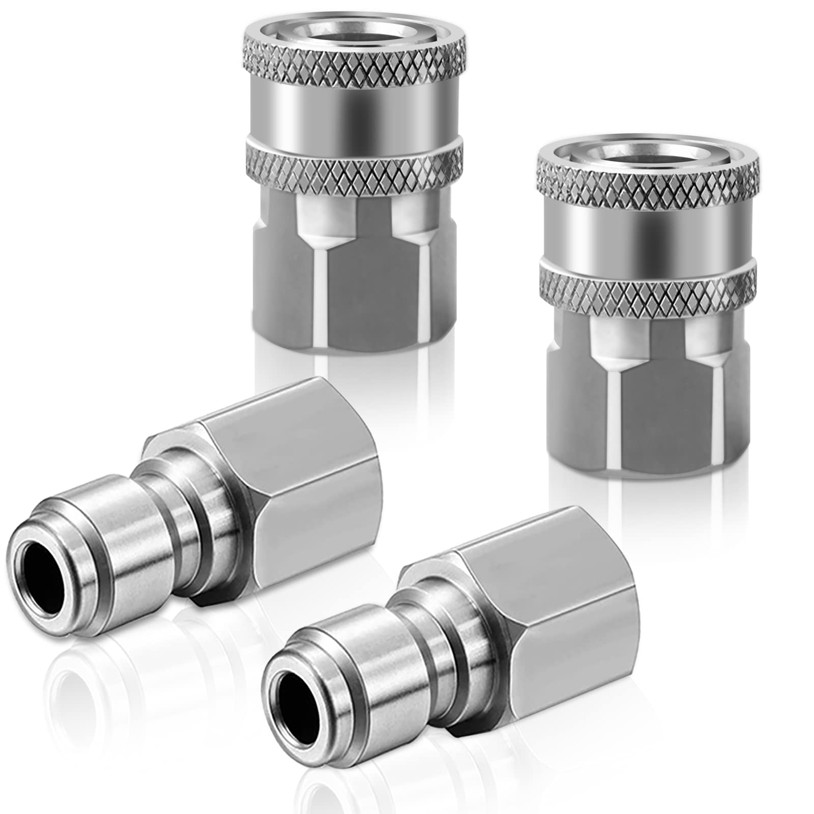 Snapklik.com : NPT 3/8 Inch Quick Connect Fitting Pressure Washer ...