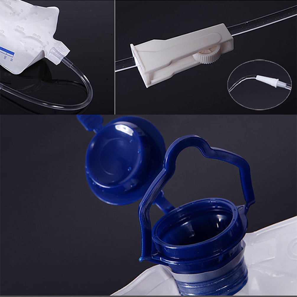 Funwill Reusable Enema Bag Kit for Colon Cleansing Internal Cleansing ...
