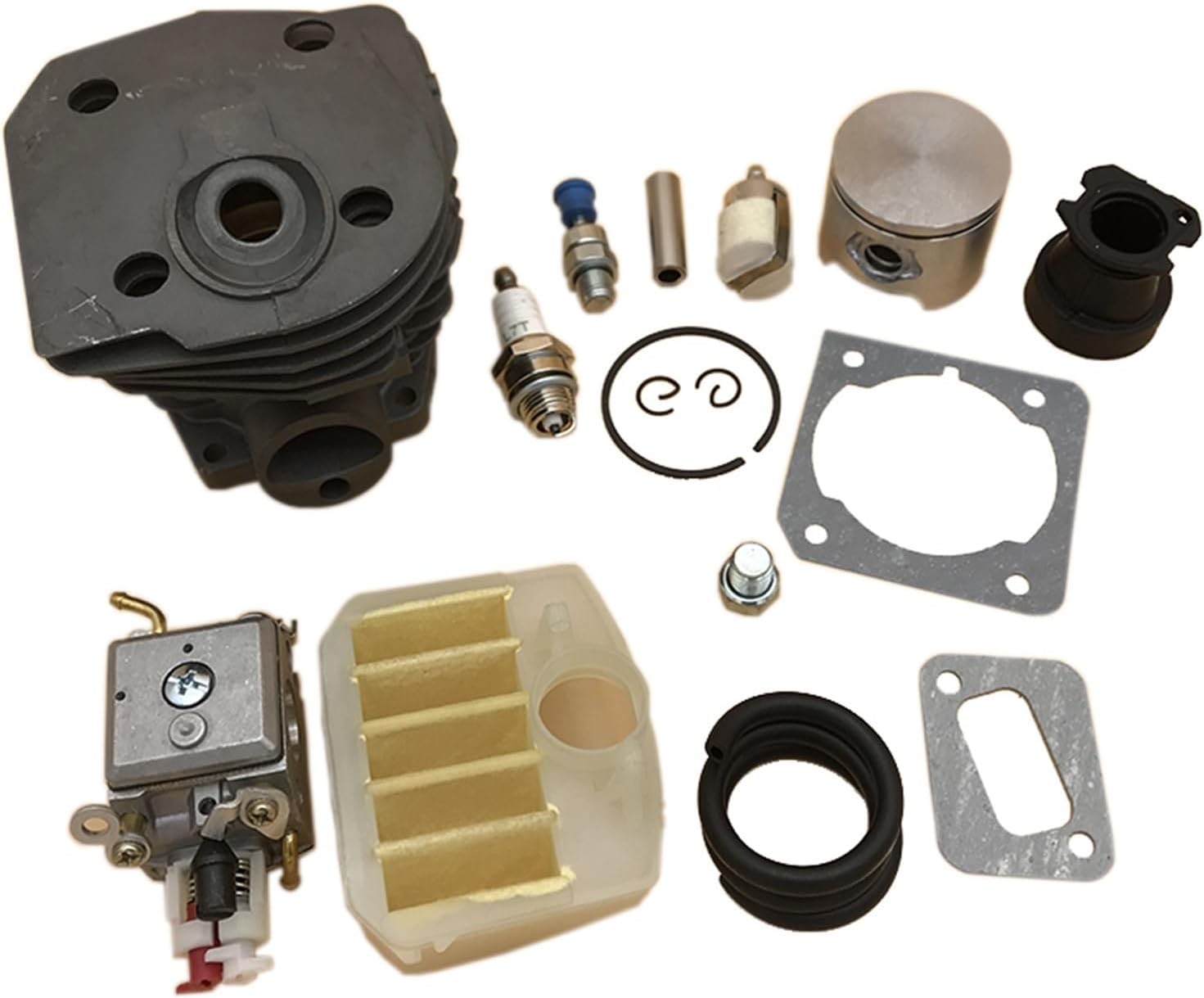 JAVON Kit de Joint de carburateur, Cylindre et Piston, Air Fikter, 44mm ...