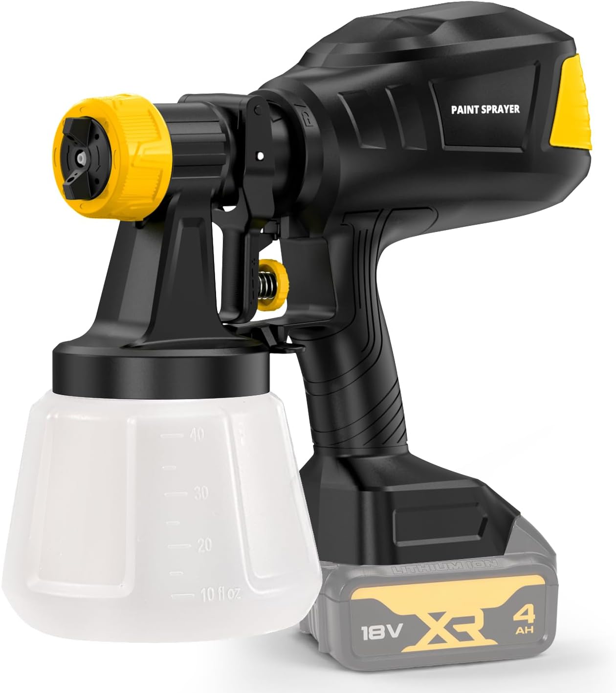 Amazon.com : Cordless Paint Sprayer with 24V 2.0Ah Batteries, HVLP ...
