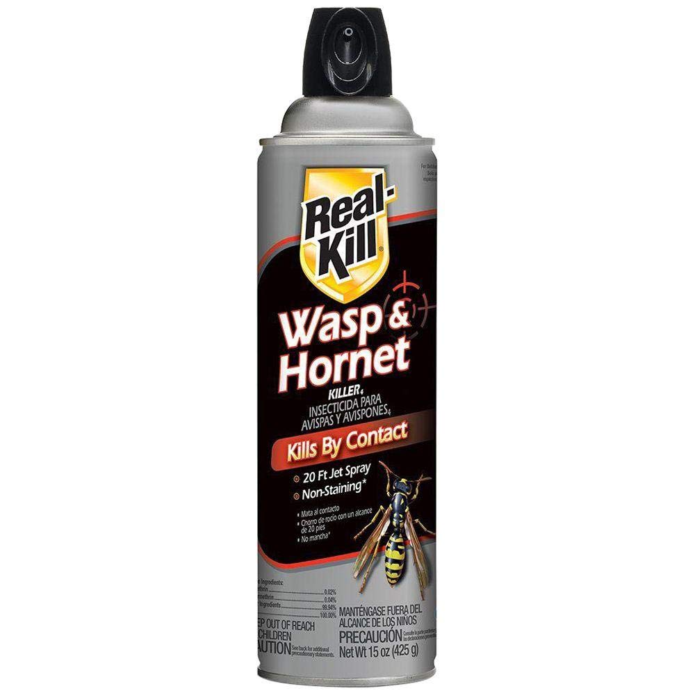 Real Kill Wasp Hornet Yellowjackets Bee Spray Flying Stinging Insect ...