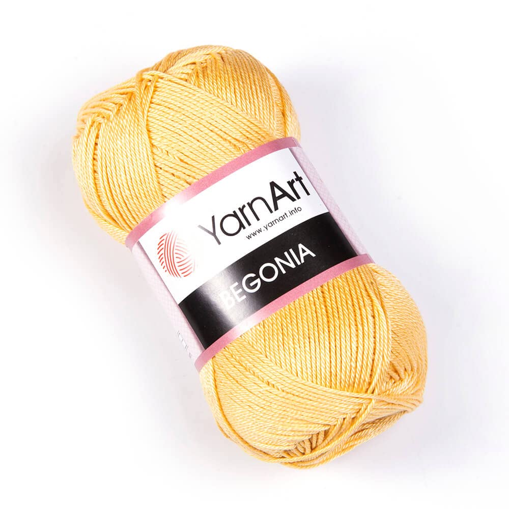 Amazon.com: Yarn Art Begonia Yarn 100% Cotton, Pure Premium Soft Cotton ...