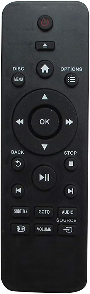 Amazon.com: Remote Control for Philips DVP3005/78 DVP2880/55 DVP3864K ...