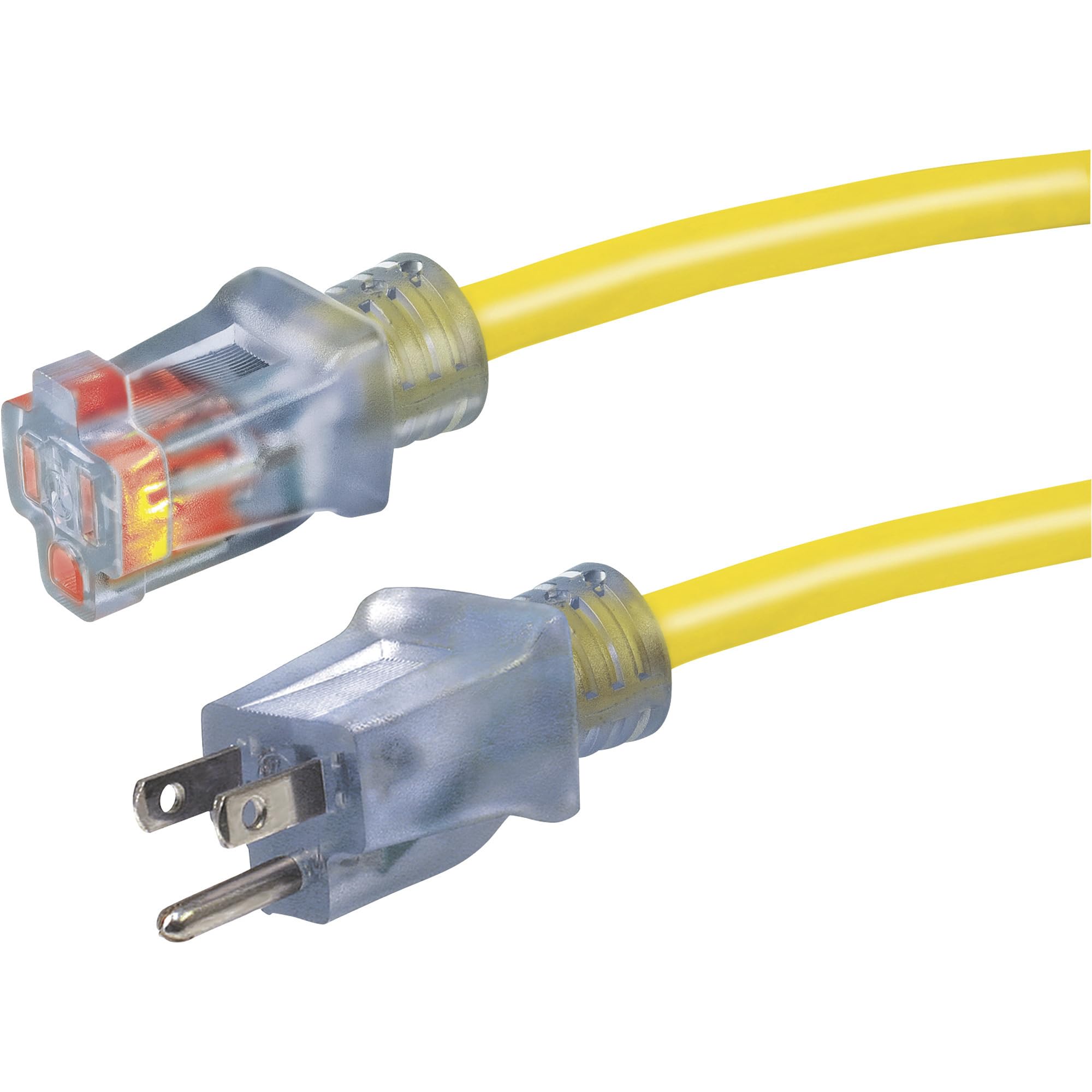 Heavy Duty Drop Cord With Light Back To Back Light Duty Extension
