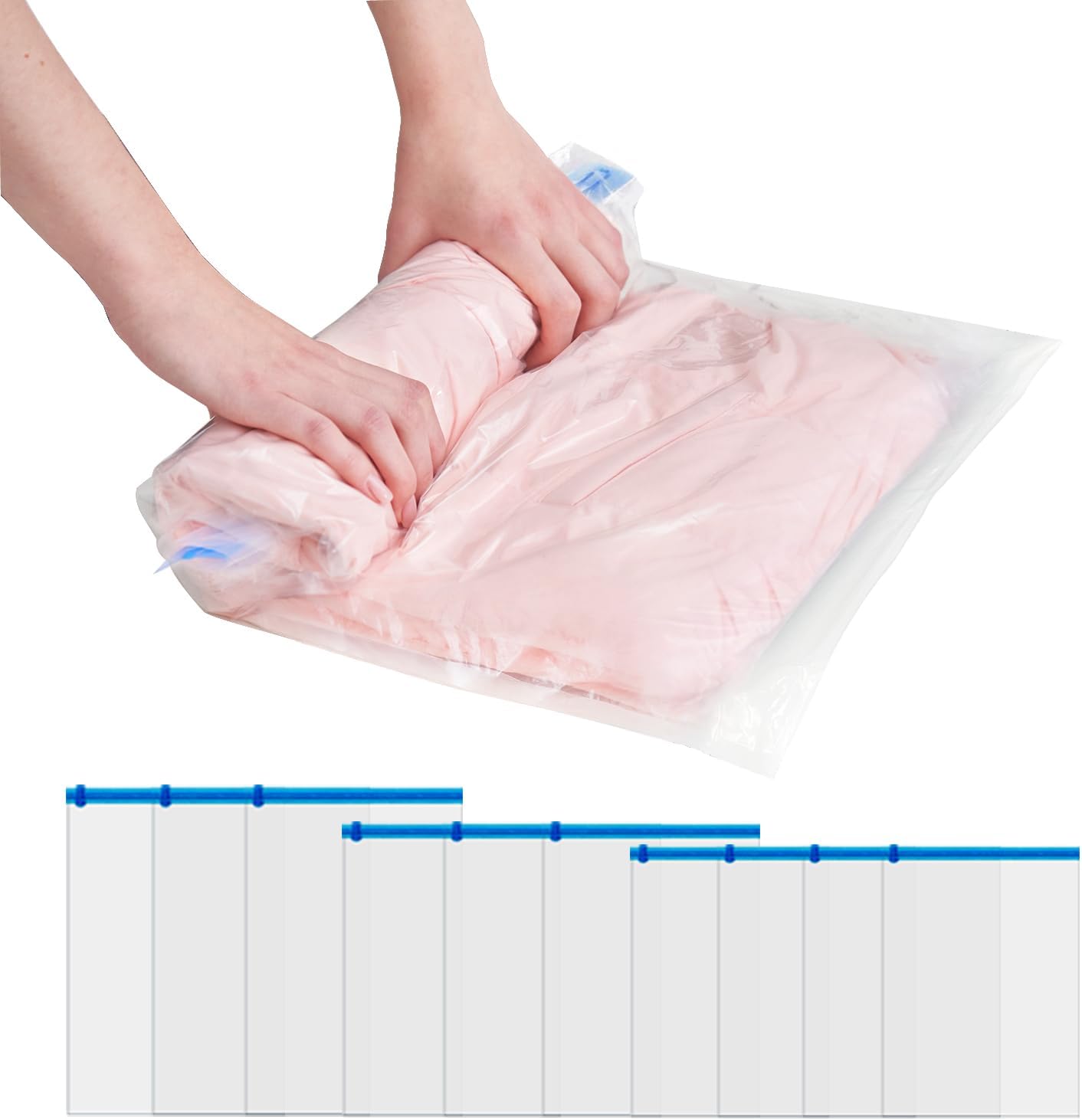 Amazon.com: Smart Design Travel SmartBag Instant Space Saver Storage ...