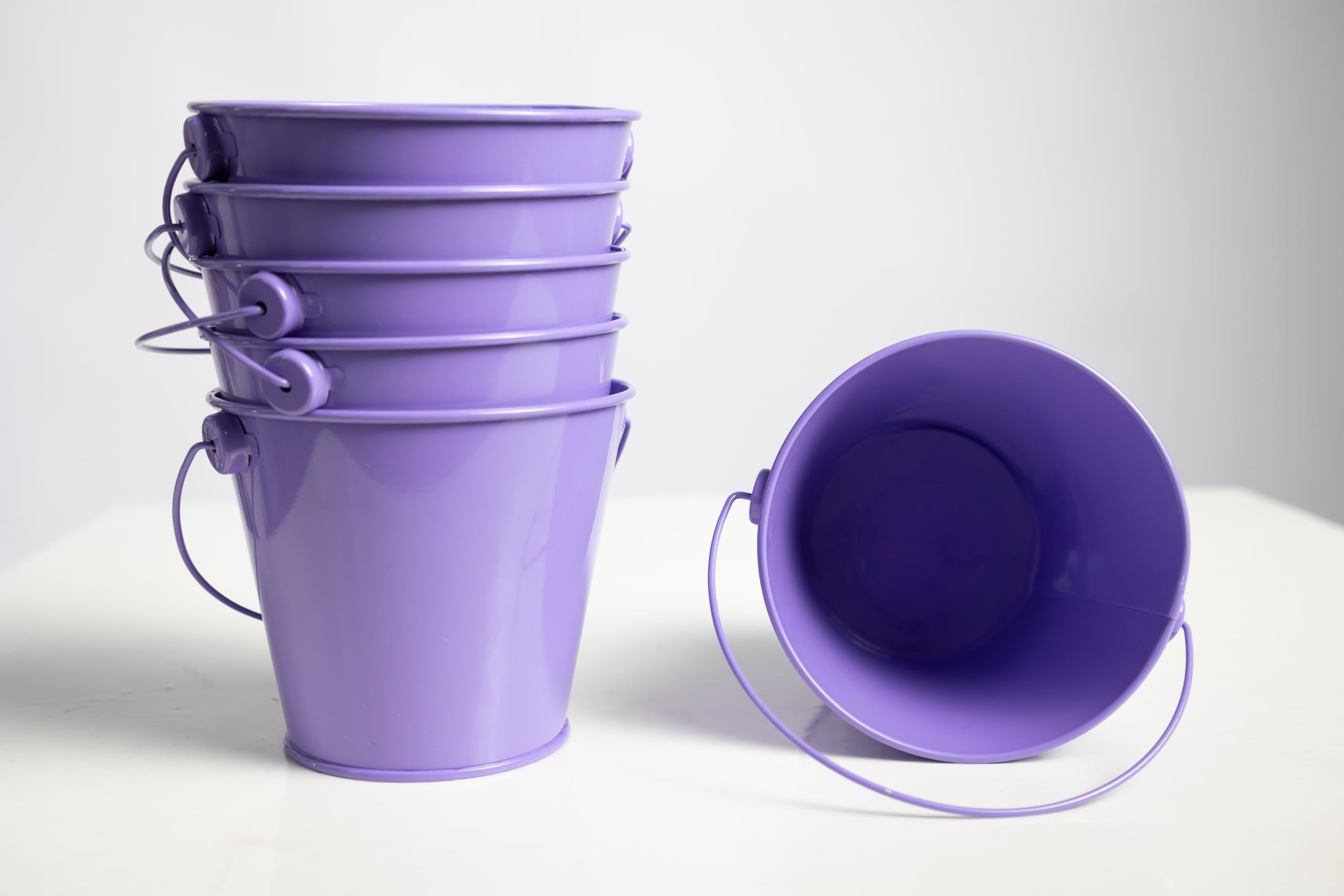 Galvanized Buckets With Lavender Galvanized Tubs And Buckets Container