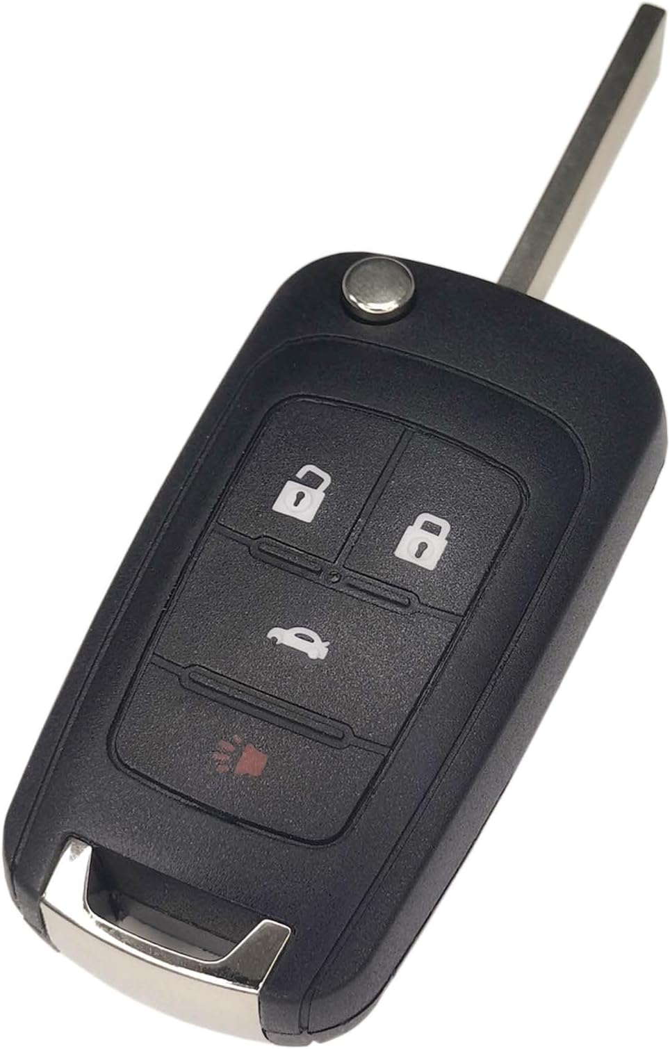 Amazon.com: Cut Remote Flip Key Fob Replacement Fits for Chevy GMC ...
