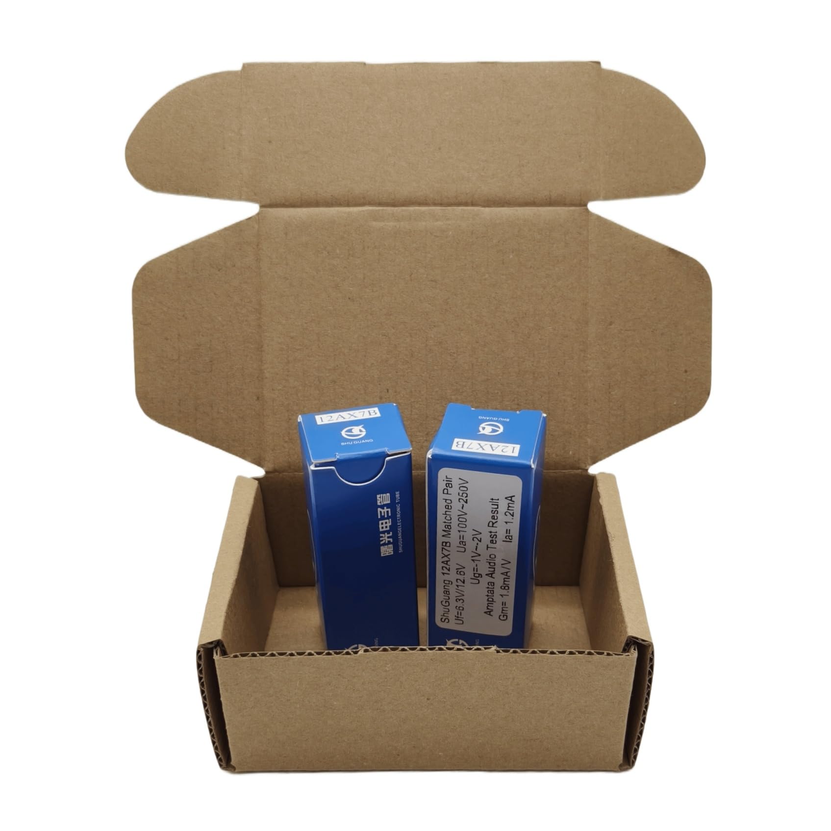 Snapklik.com : Matched Pair ShuGuang 12AX7B ECC83 12AX7 Vacuum Valve ...