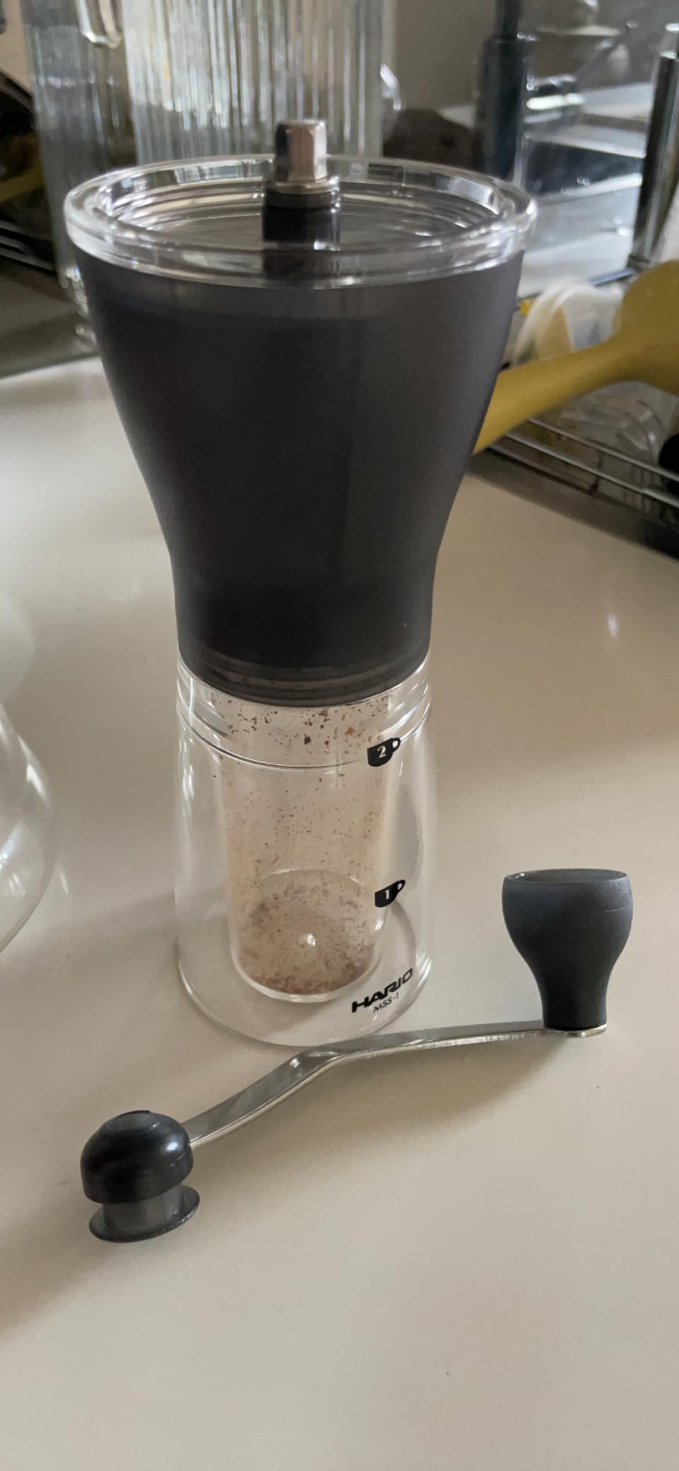 Hario Ceramic Coffee Mill-Original, Black : Amazon.com.au: Kitchen & Dining