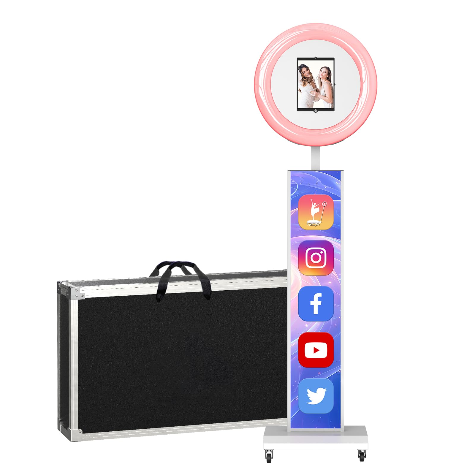 Amazon.com : MWE Portable Photo Booth Stand Compatible with Any Ipad ...
