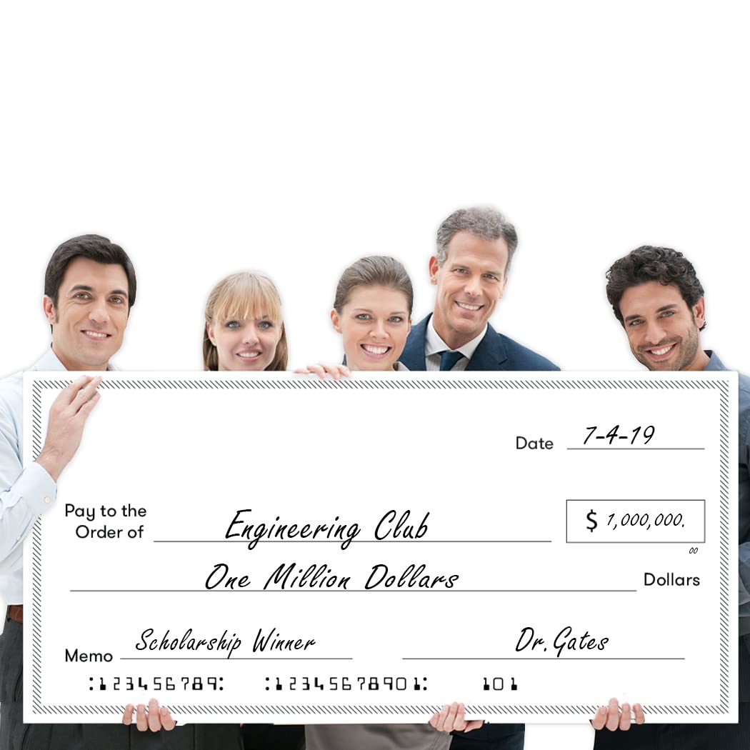 Novelty One Dollar Check