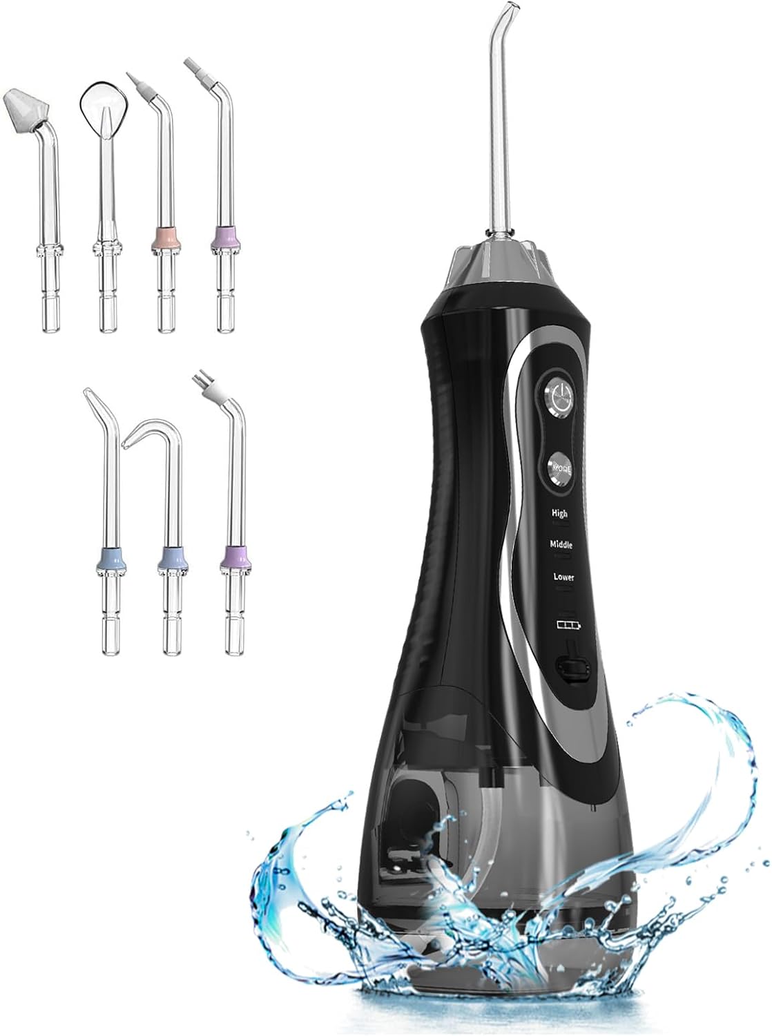 Water Flossers for Teeth Cordless, Oral Irrigator Dental, 3 Modes ...