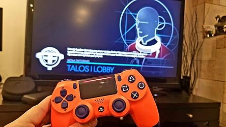 Amazon.com: Sony PS4 Dualshock Wireless Controller - Sunset Orange