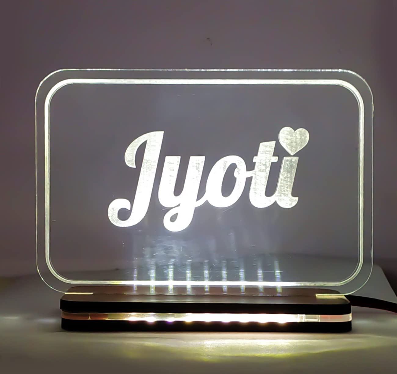 Buy Gifteeng Personalized Princess Fairy Night Light | Led Name lamp ...