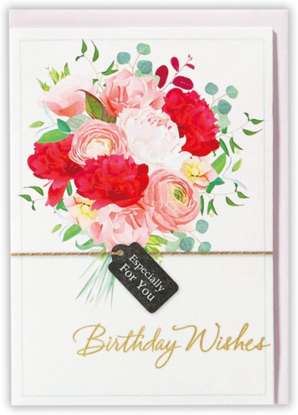 Amazon | ホールマーク バースデーカード オルゴールカード ブーケ 815219 | グリーティングカード | 文房具・オフィス用品