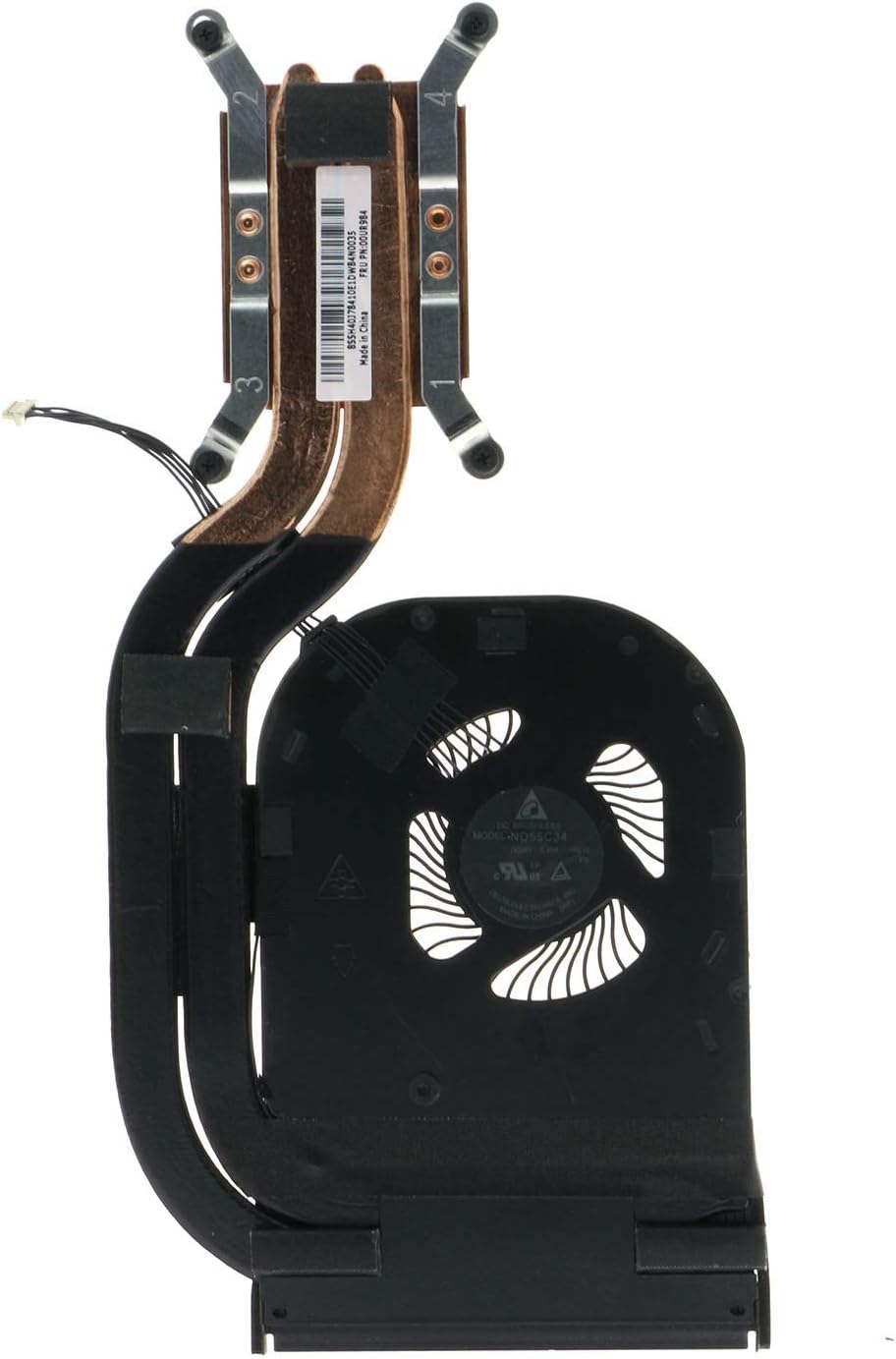 Amazon.com: CPU Cooling Fan with Heatsink for 01YR204 Lenovo ThinkPad ...