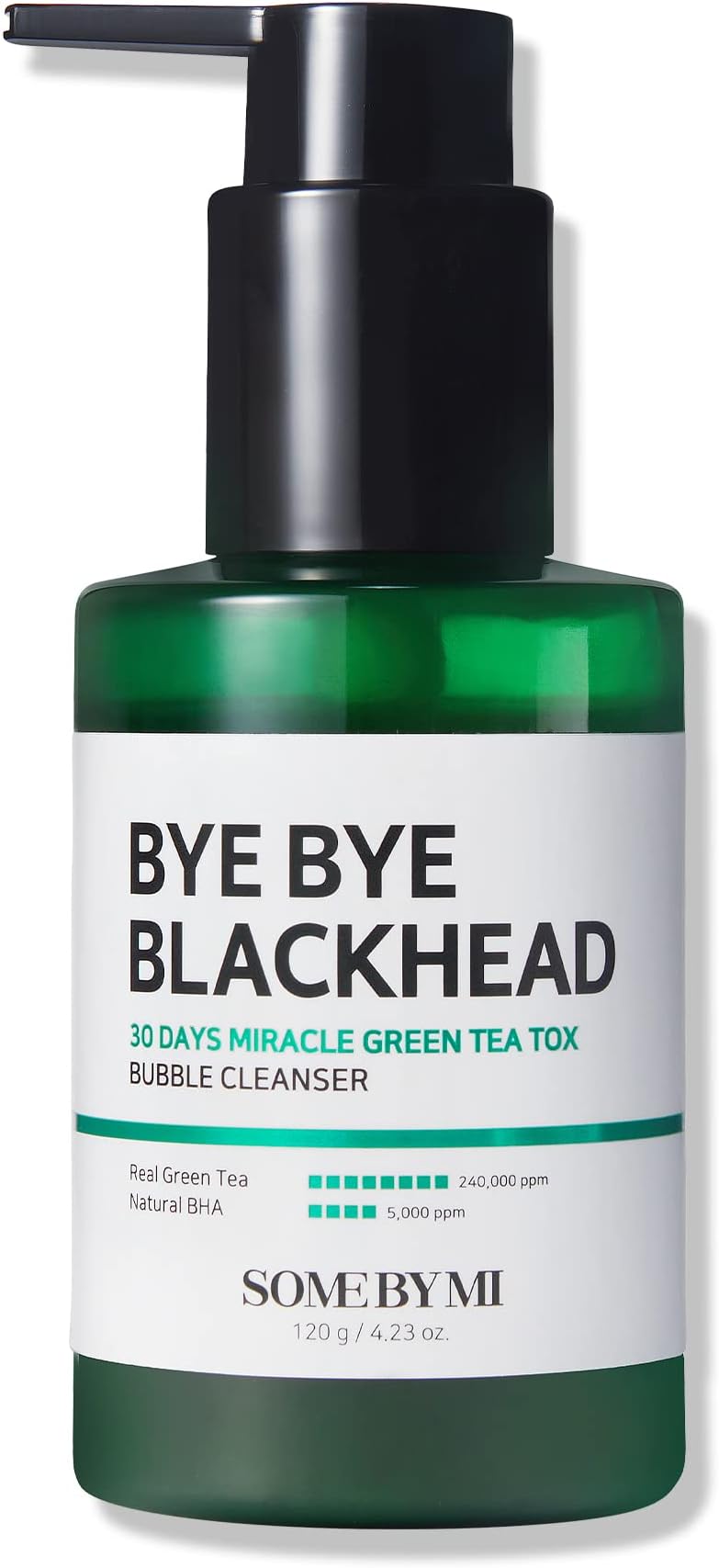 Amazon.com: SOME BY MI Bye Bye Blackhead 30 Days Miracle Green Tea Tox ...