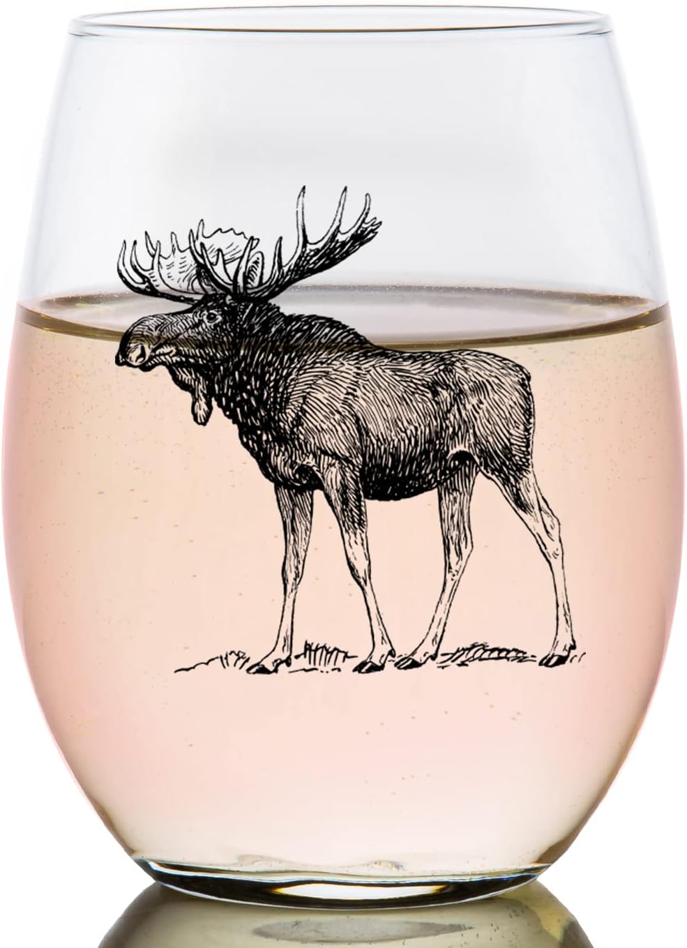 Amazon.com: Wine Glass Goblet Moose (20 oz Jumbo) : Home & Kitchen