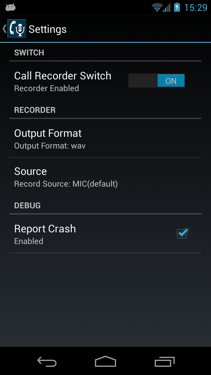 Call Recorder Lite - App on Amazon Appstore