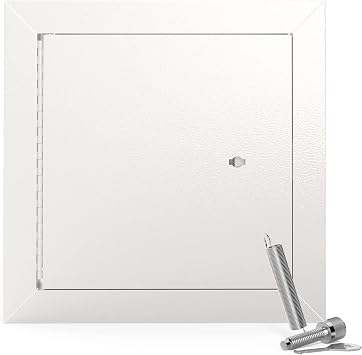 Amazon.com : NYCO - White Steel Access Panel for Drywall with Automatic ...
