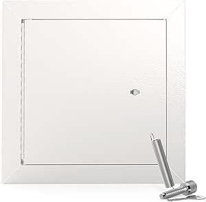 Amazon.com : NYCO - White Steel Access Panel for Drywall with Automatic ...