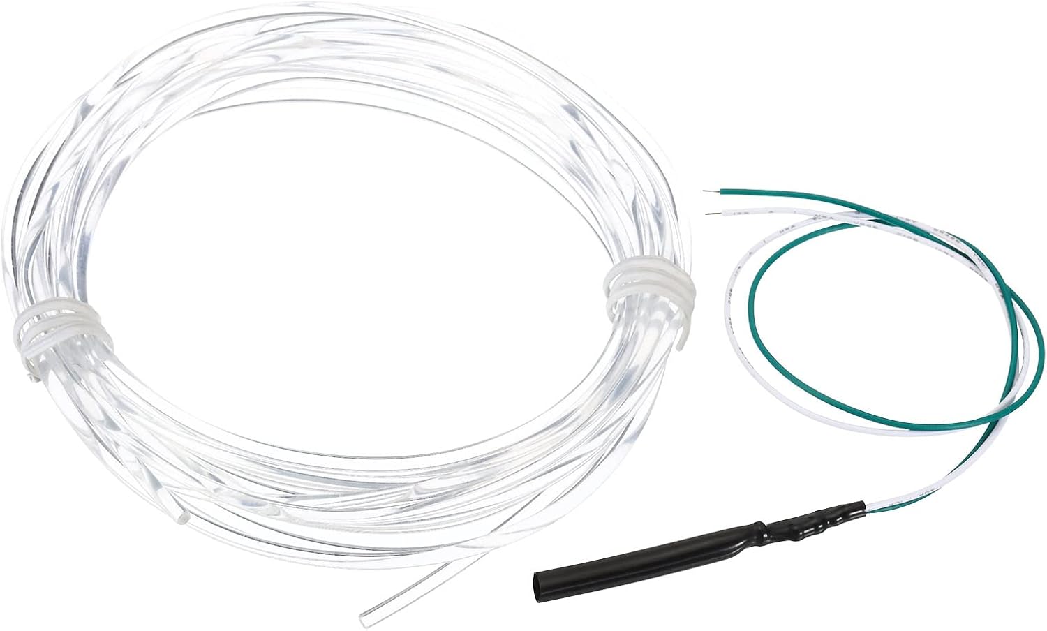 PATIKIL 2mm 3.0m PMMA Side Glow Fiber Optic Cable Kit, with LED ...