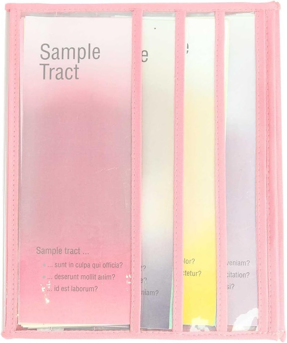 Amazon.com : The Easy Watchtower Magazine and Tract Holder - Clear with ...