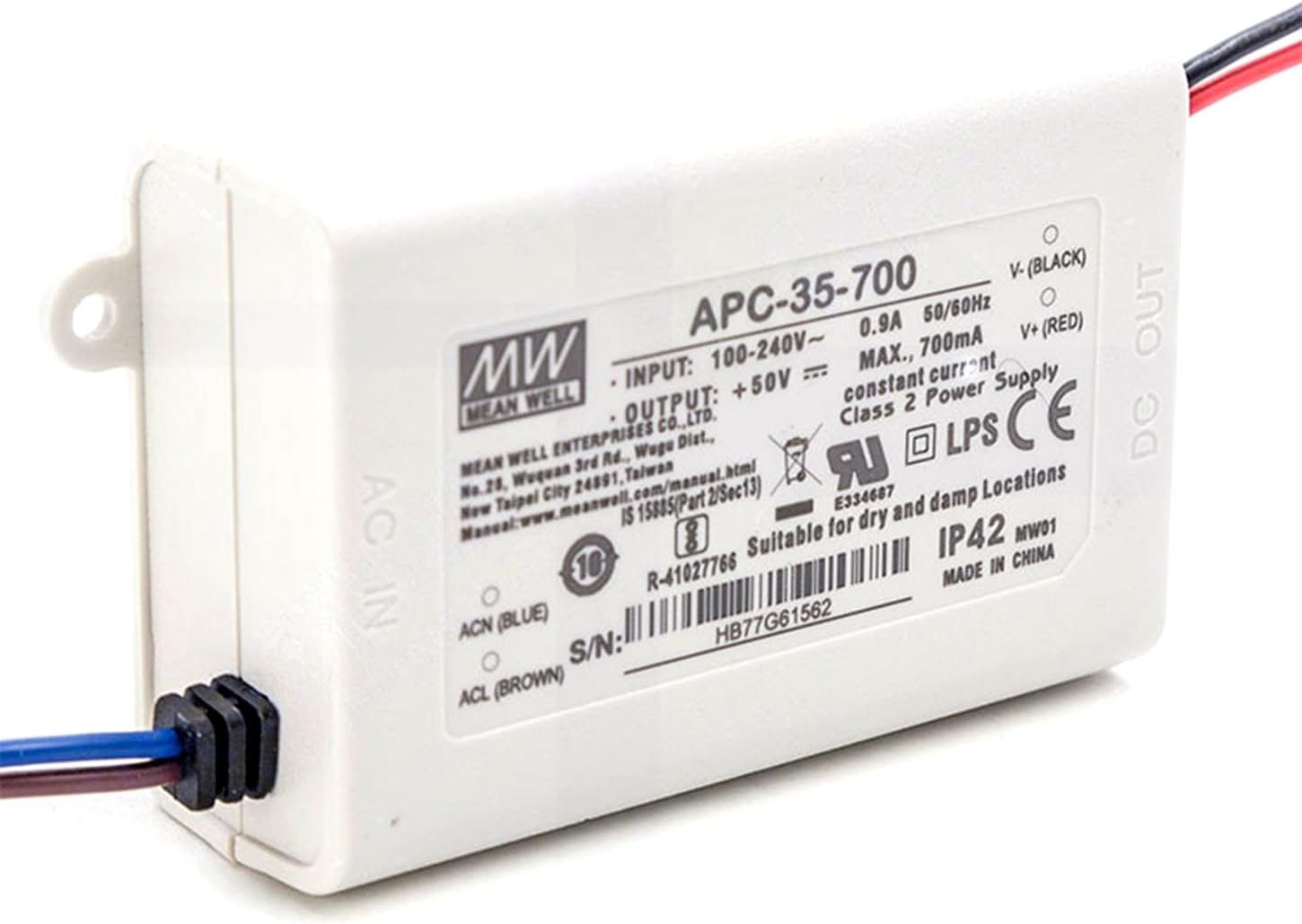 Amazon.com: TorqCali 35W LED Driver Power Supply, APC-35-700, 15-50V ...