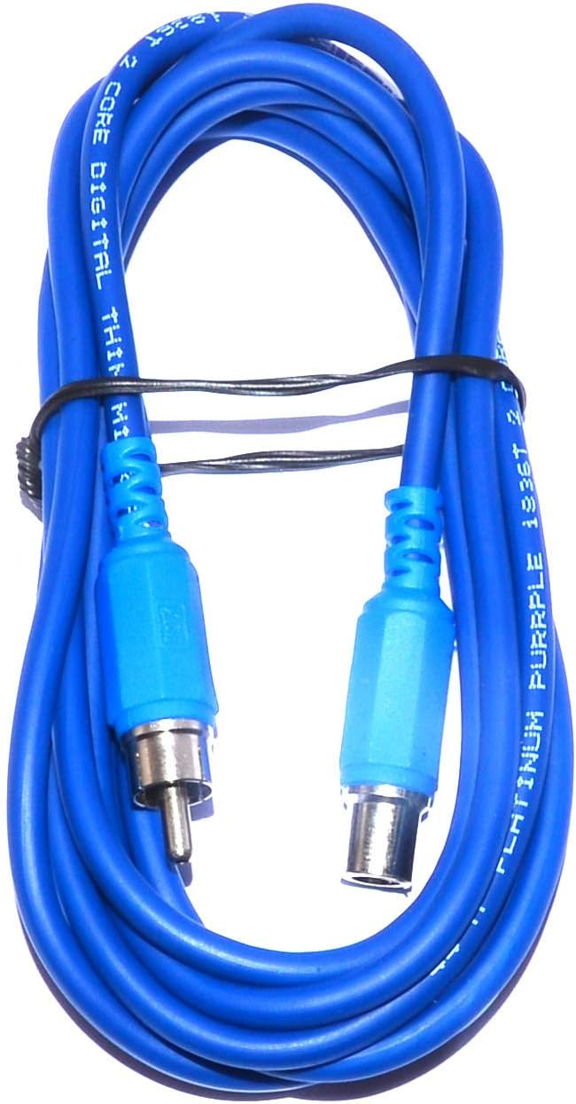 Buy MA RCA Extension Cable, RCA Male To Female Audio Extender Cable ...