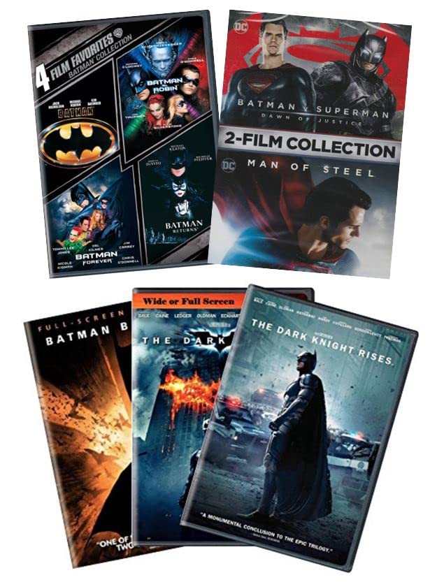 Ultimate Batman 8 Movie Dvd Collection Batman The Movie Batman ...