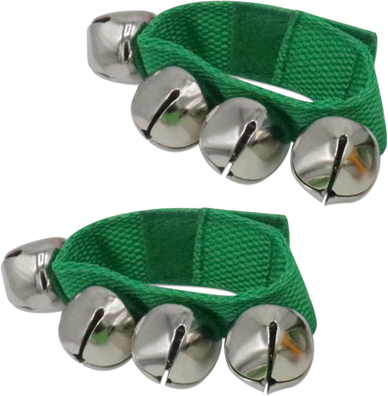 Amazon.com: CashBeat Wrist Bells Set of 2, Dark Green Jingle Bells ...
