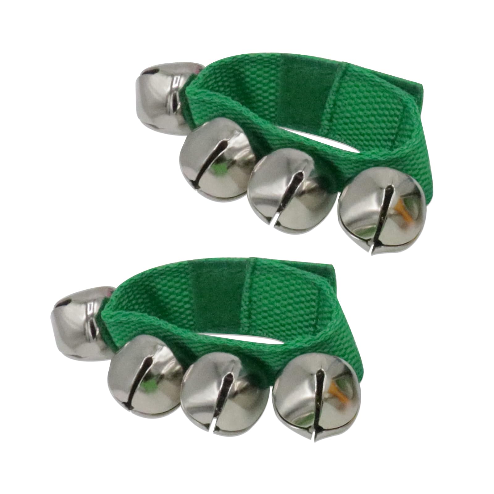 Amazon.com: CashBeat Wrist Bells Set of 2, Dark Green Jingle Bells ...