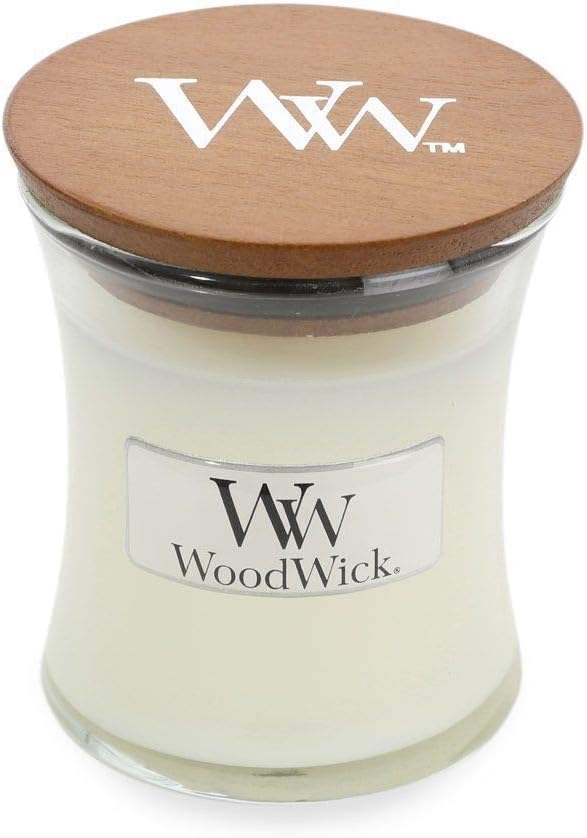 WoodWick Scented Candle with Crackling Wick | Fireside Mini Hourglass ...