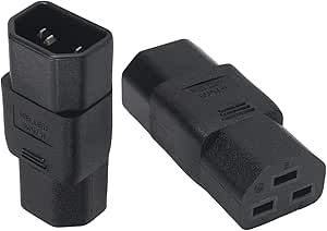 Amazon.com: Jutagoss AC 125-250V IEC320 Power Socket Adapter 10-15A C14 ...